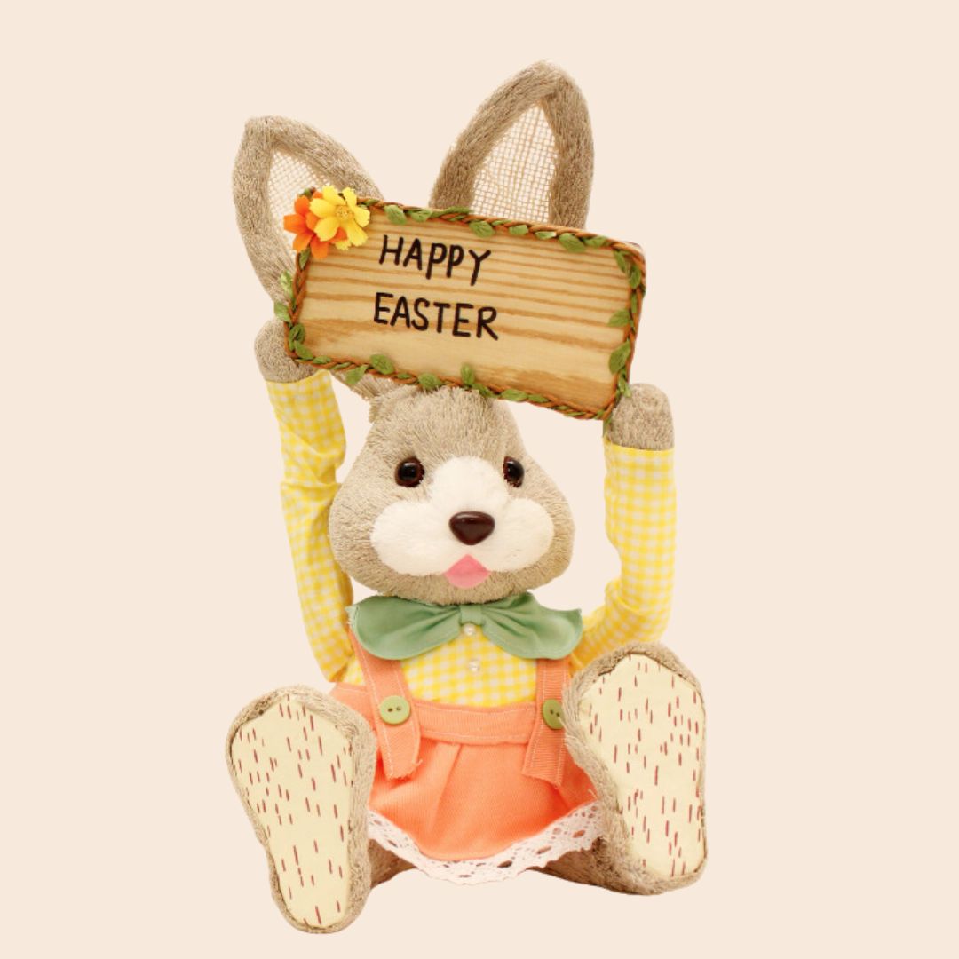 ENCHANTE MRS SUN BUNNY WITH SIGN